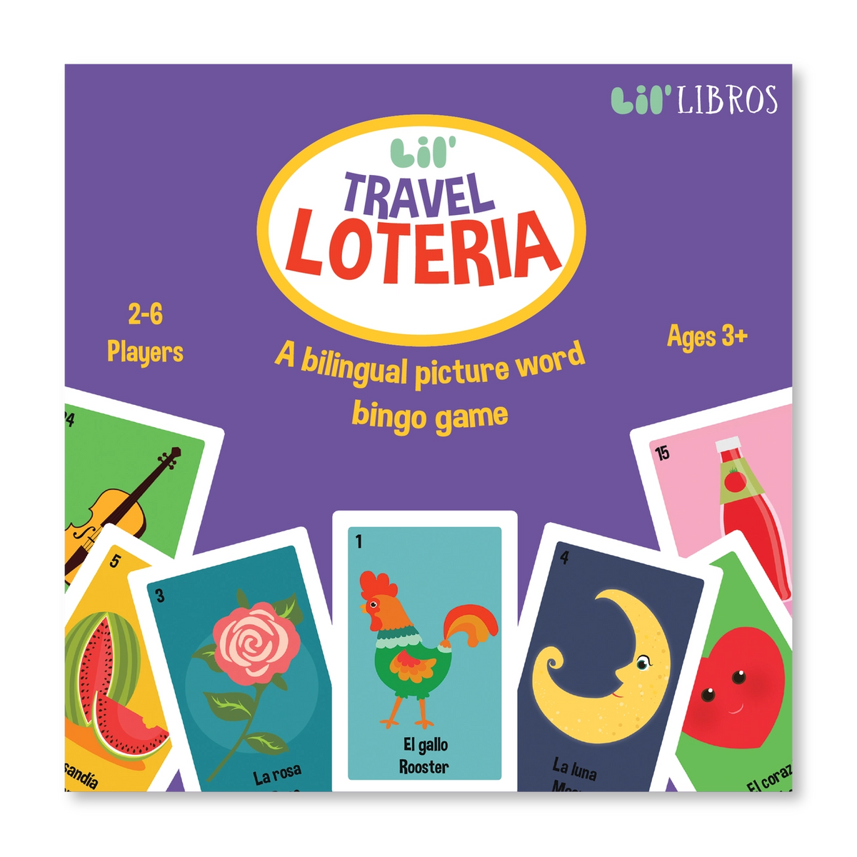 Lil' Travel Lotería: A Bilingual Picture Word Bingo Game {Bilingual: E ...