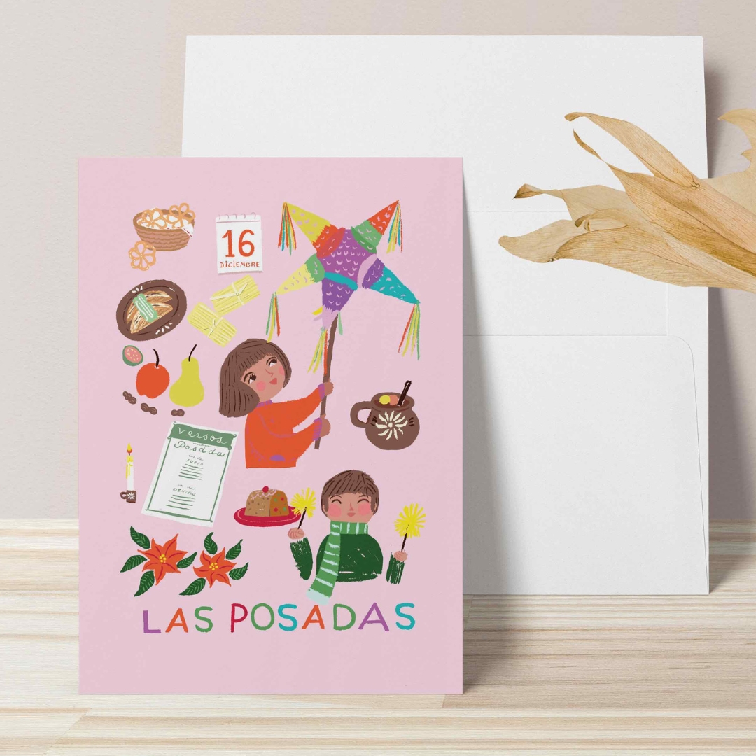 Las Posadas Greeting Card – Mexico In My Pocket