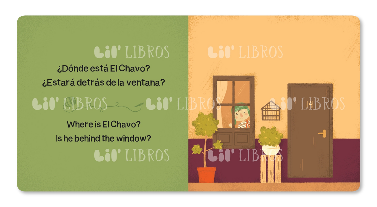 Where Is? / ¿Dónde Está? El Chavo (Bilingual Spanish Book) – Mexico In ...