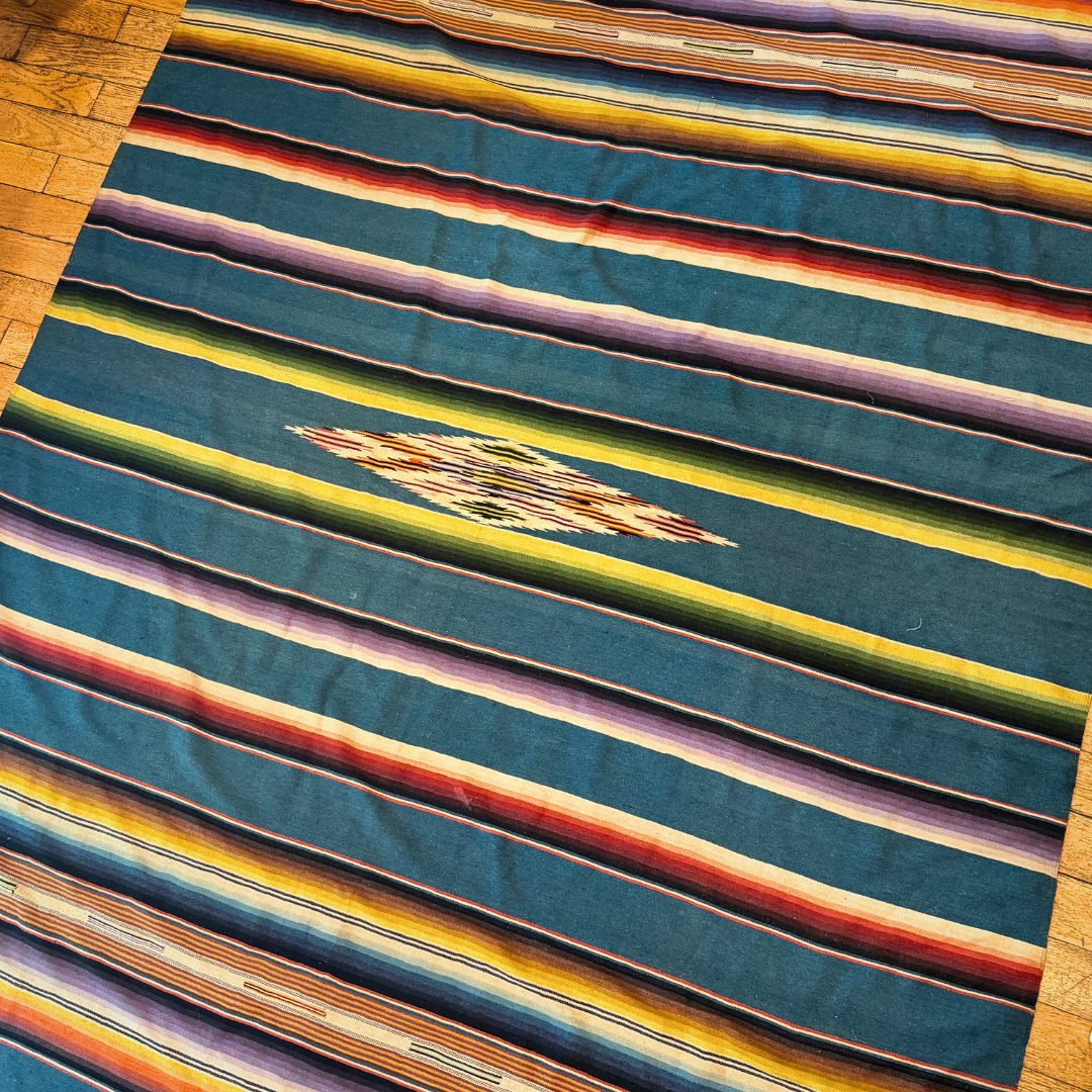 Vintage Saltillo Sarape {Circa 1920s} – Mexico In My Pocket
