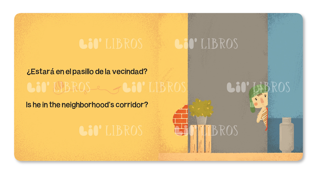 Where Is? / ¿Dónde Está? El Chavo (Bilingual Spanish Book) – Mexico In ...
