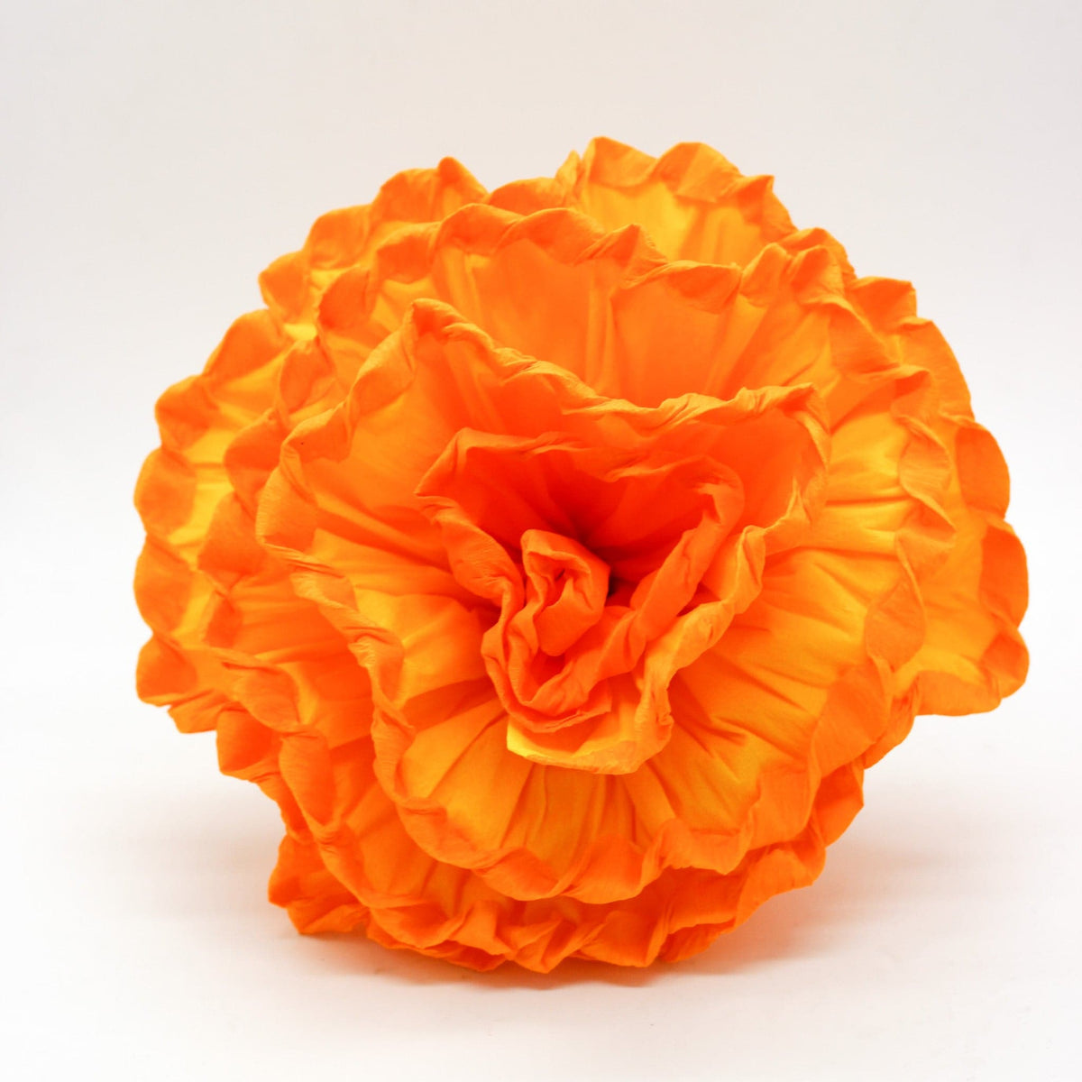 Cempasuchil Large Traditional Paper Flowers – Mexico In My Pocket